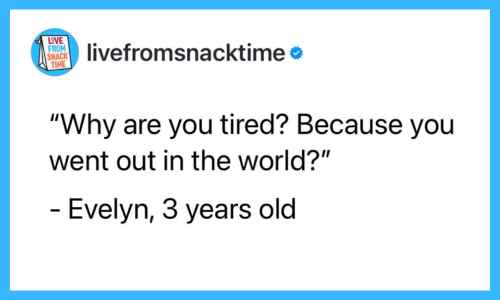 Top 25 Funniest Kid Quips From "Live From Snack Time"