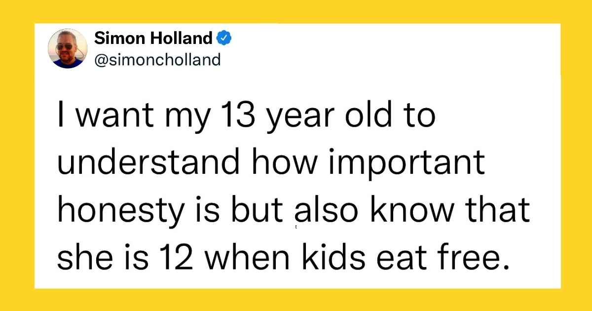 16 Funny and Honest Tweets on Parenting from Simon Holland