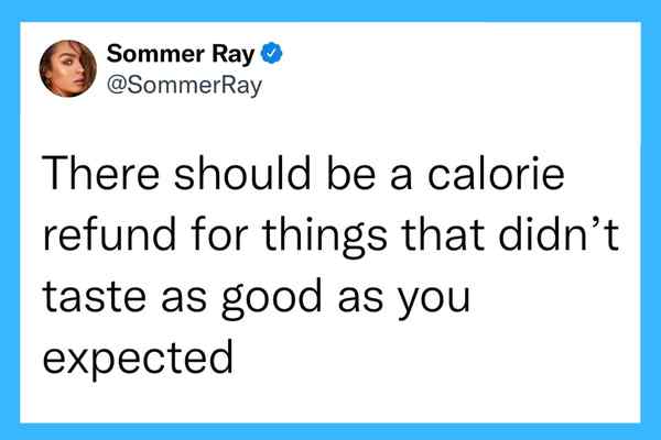 20 Funny Tweets About Food That Are All Too Relatable