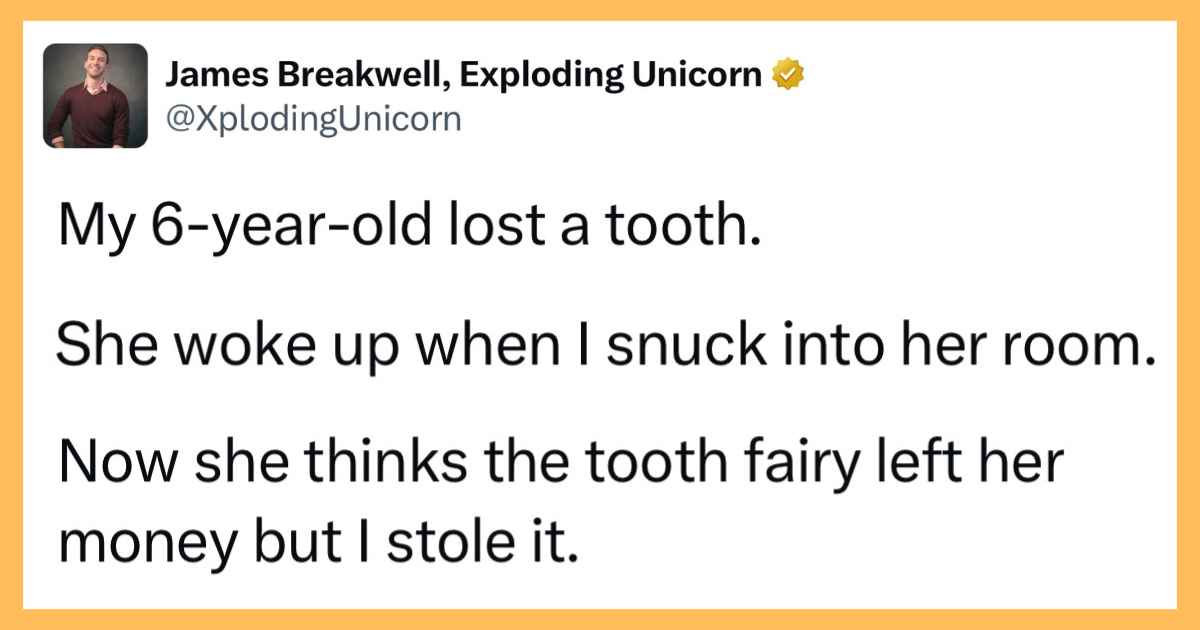 25 of the Funniest Tweets About Kids and the Tooth Fairy