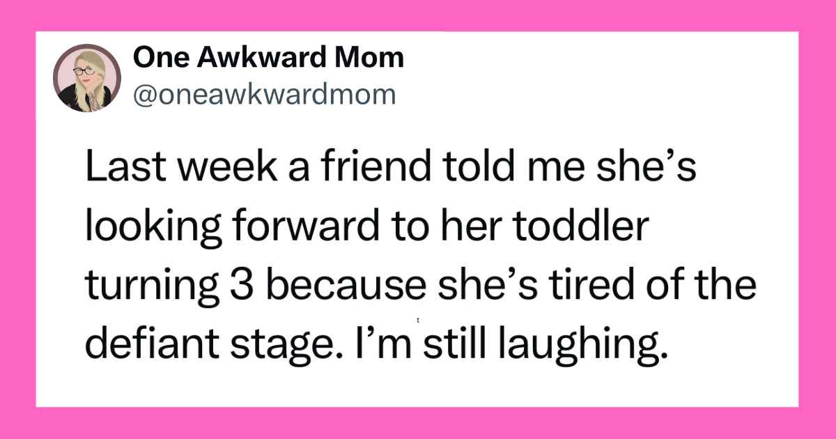 Top 20 Funniest Tweets from "One Awkward Mom"