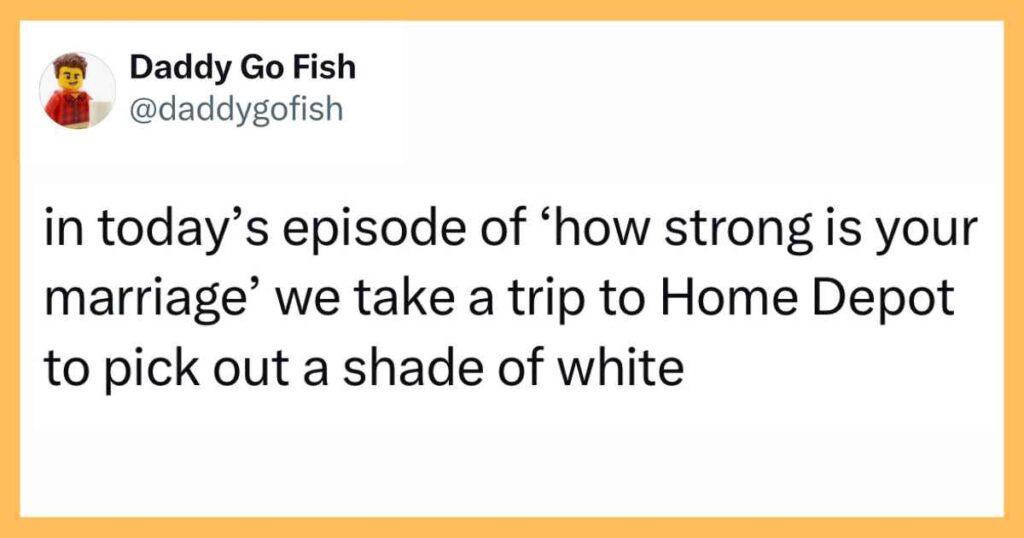 20 Funny Tweets on Marriage and Parenting From "Daddy Go Fish"