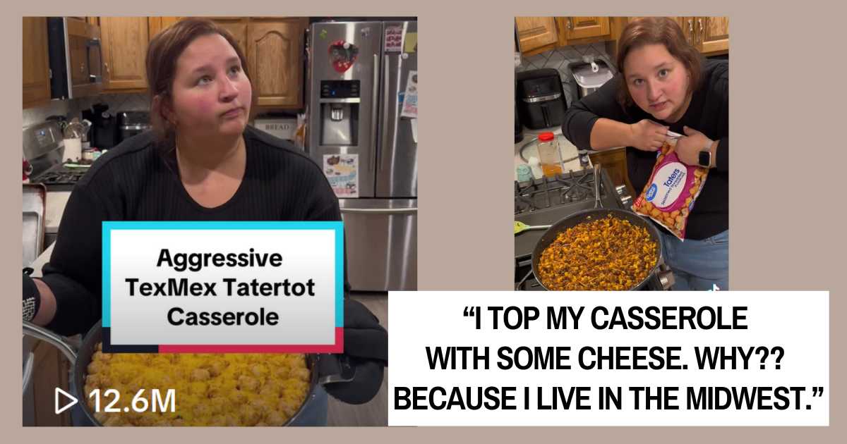 Midwest Mom Goes Viral With Her Hilariously "Aggressive" Cooking Style